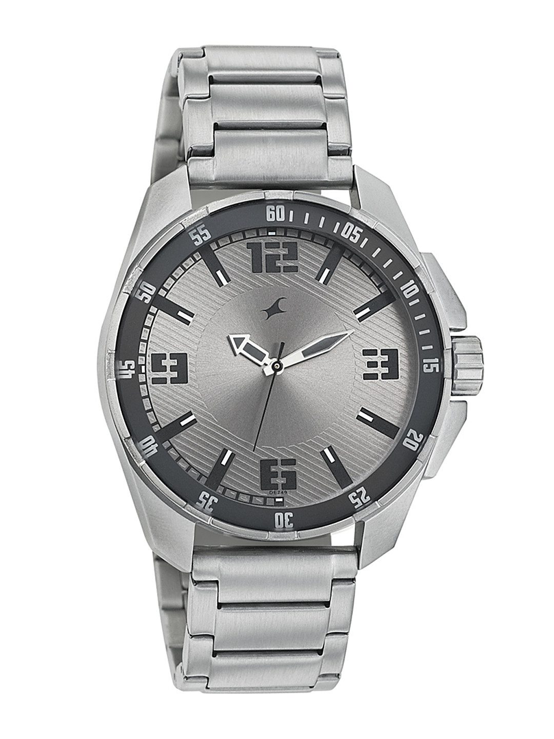 Buy Fastrack Men Silver Toned Dial Watch 3084SM02 - Watches for Men ...
