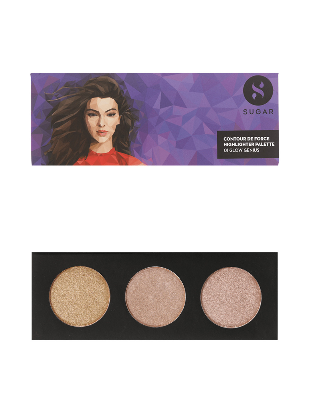 Buy SUGAR Contour De Force Lightweight Highlighter Palette 12 G Glow ...