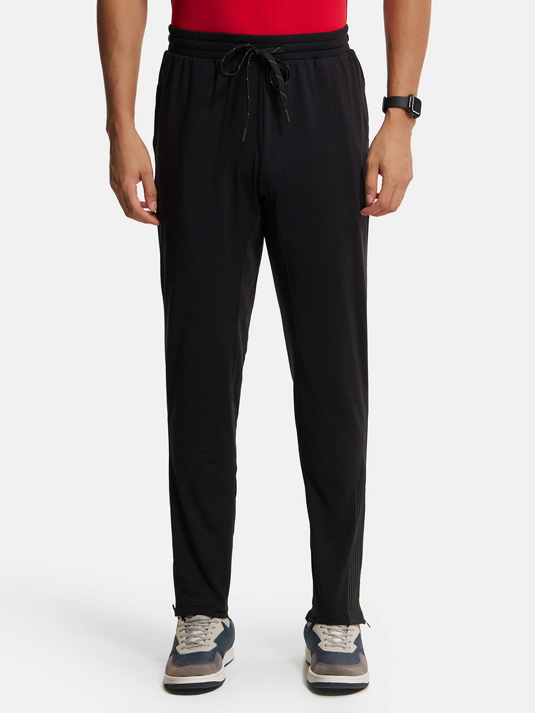 Buy Soft Touch Microfiber Stretch Trackpant With Side Pockets And ...