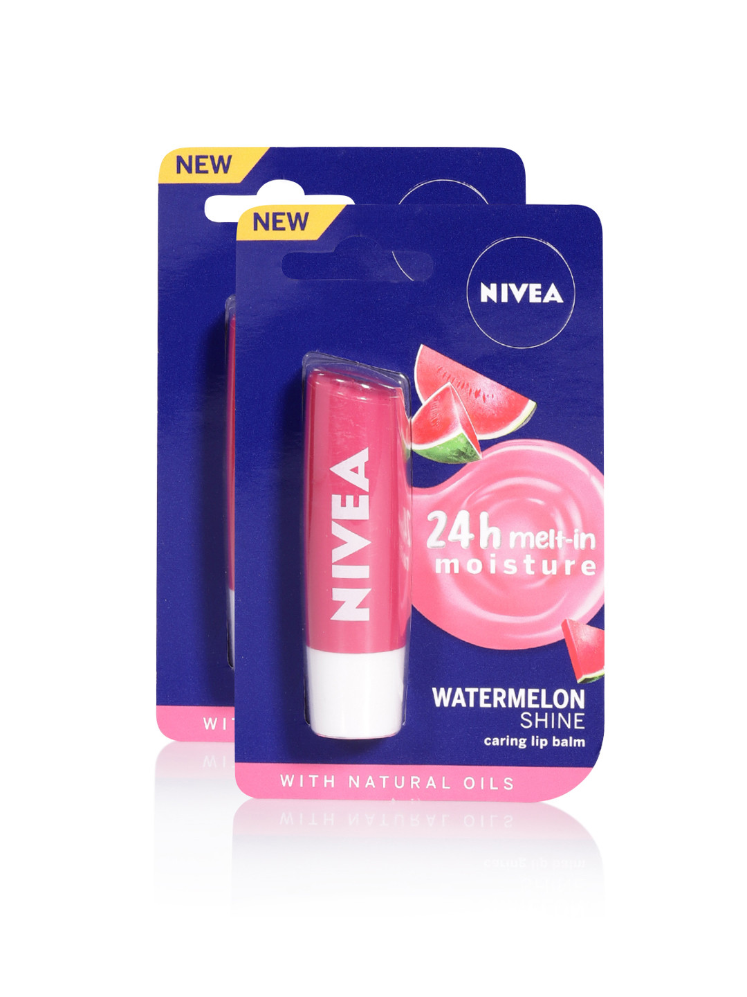 Buy Nivea Women Set Of 2 Watermelon Fruity Shine Lip Balms - Lip Care ...