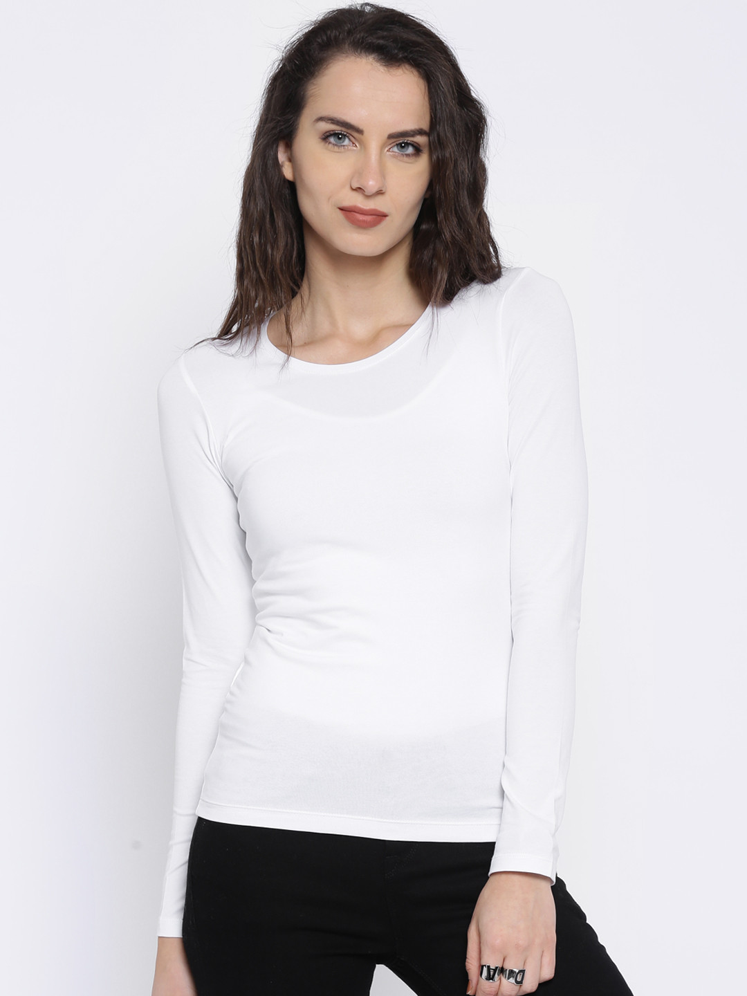 Buy MANGO White T Shirt - Tshirts for Women 1192314 | Myntra