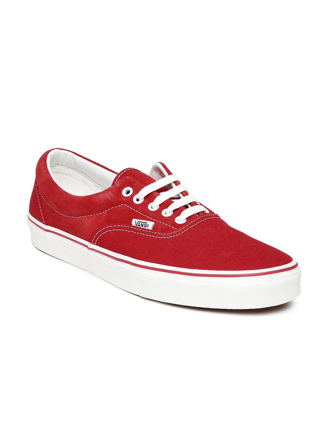 Buy Vans Men Red Era Sneakers - Casual Shoes for Men 1192527 | Myntra