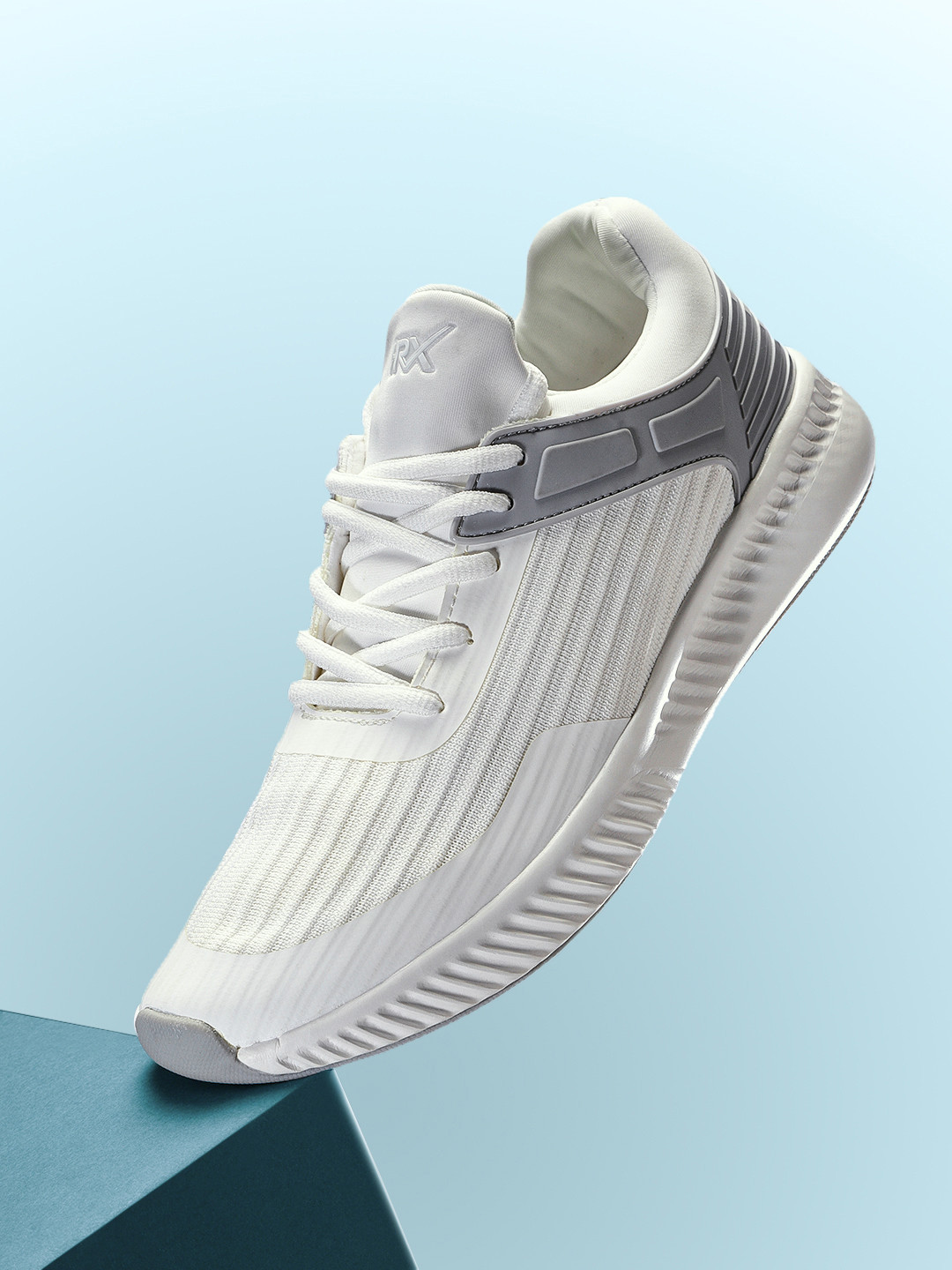 Buy HRX By Hrithik Roshan Men White Alpha Running Shoes - Sports Shoes ...