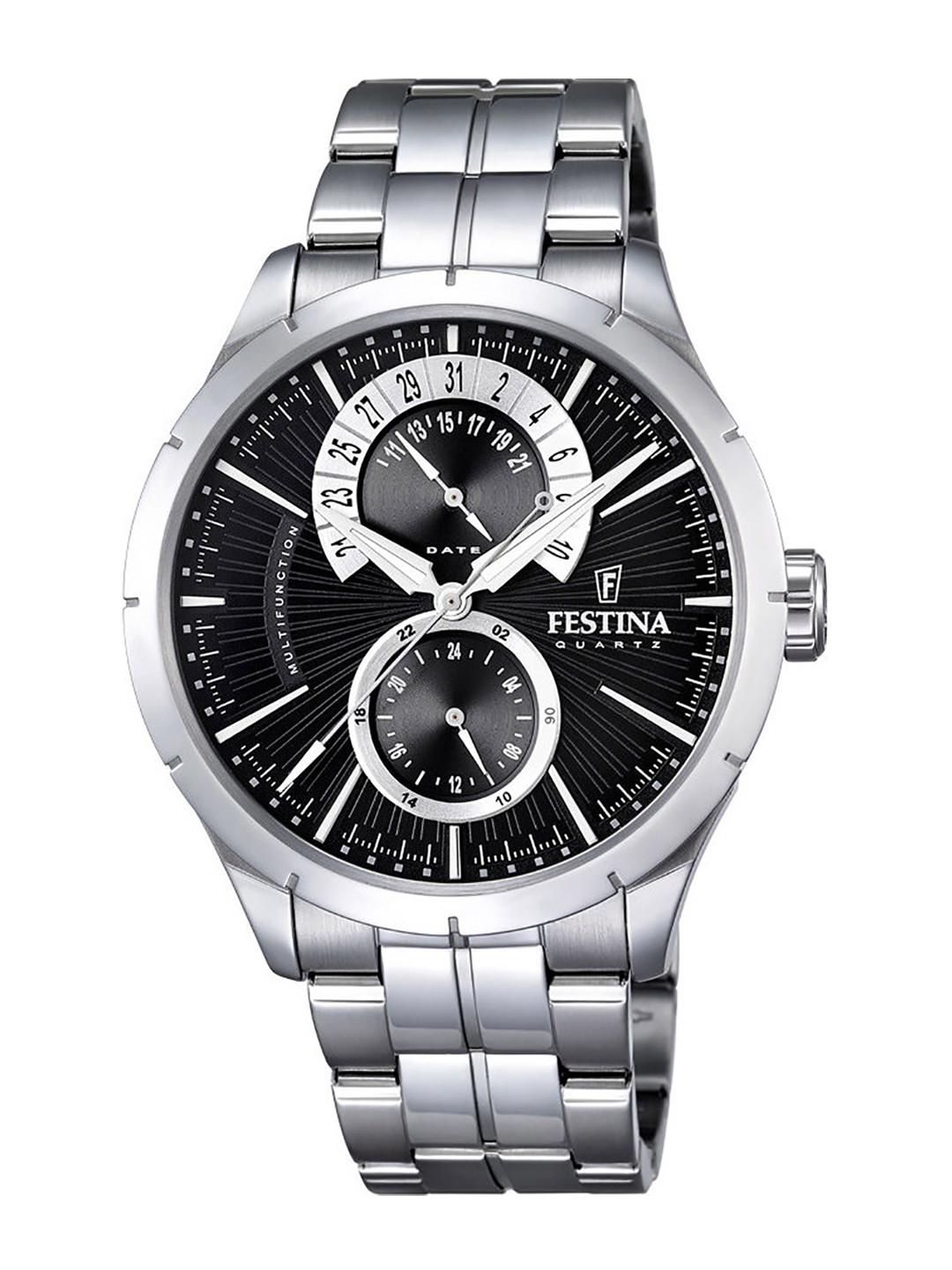 Buy FESTINA Men Black Retro Analogue Watch F16632/3 - Watches for Men ...