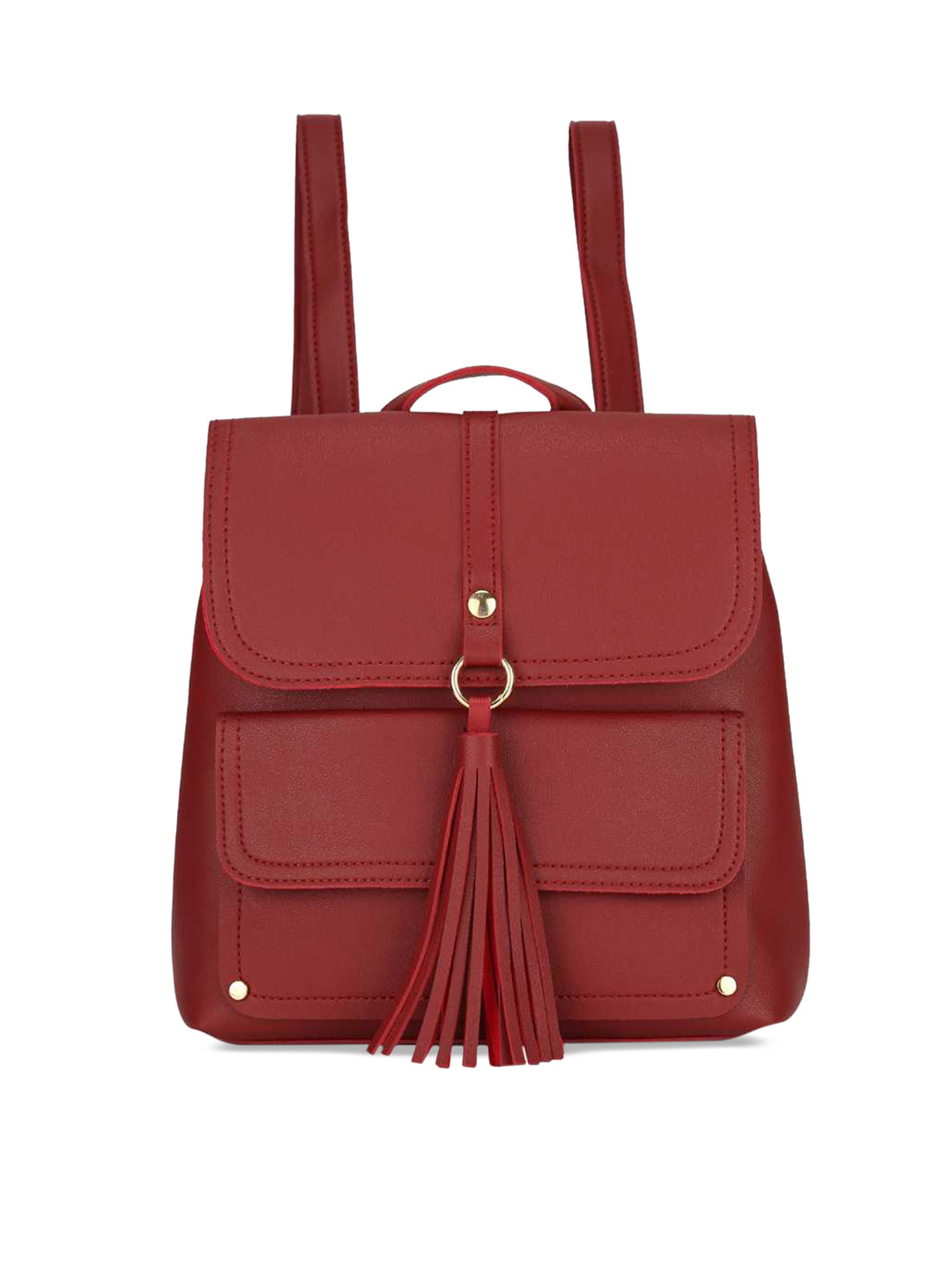 Buy Chemistry Women Maroon Solid Backpack - Backpacks for Women ...