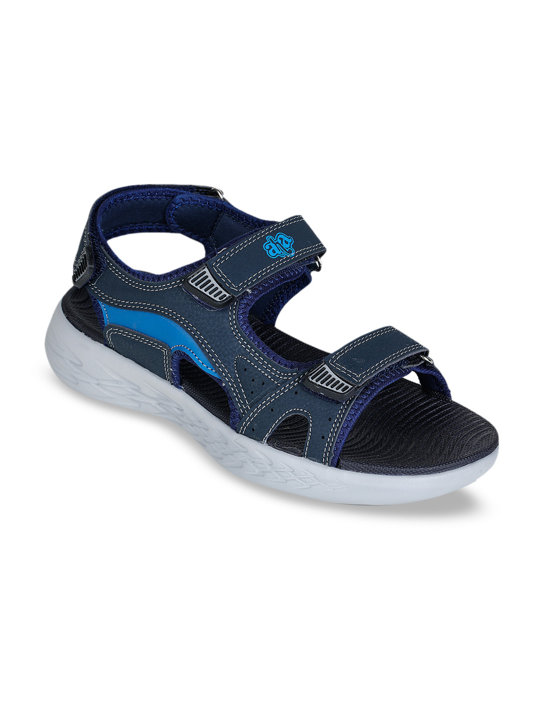 Buy Liberty Men Navy Blue Sandals - Sandals for Men 11997508 | Myntra