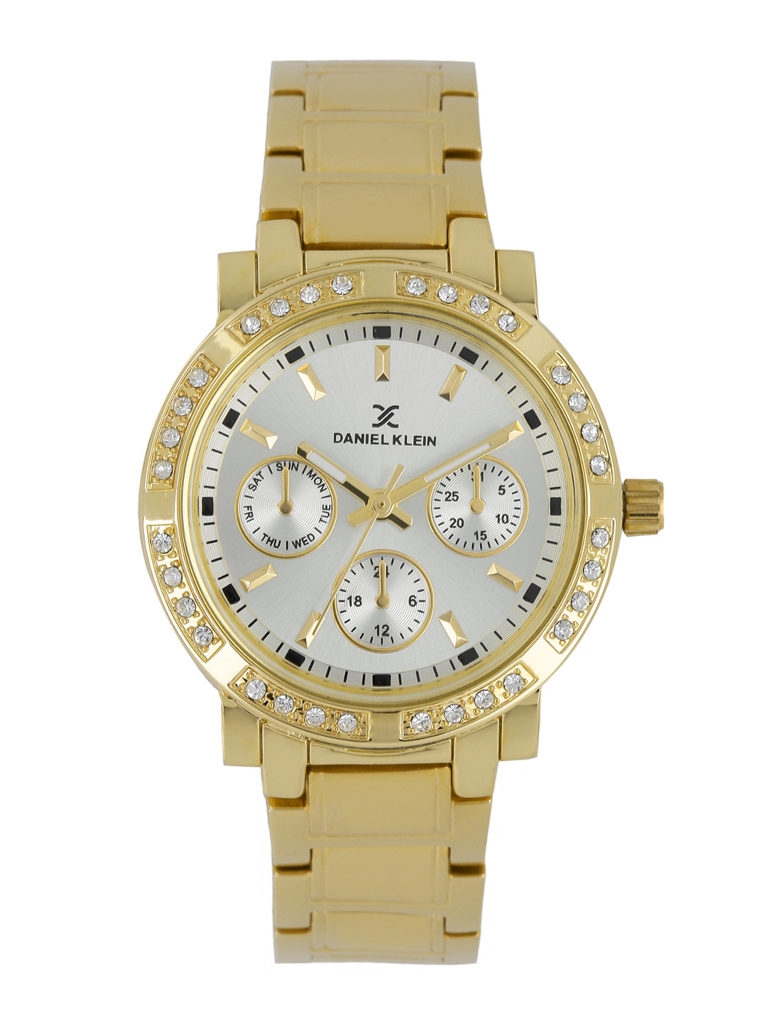 Buy Daniel Klein Premium Women Silver Toned Dial Watch DK10819 1 ...