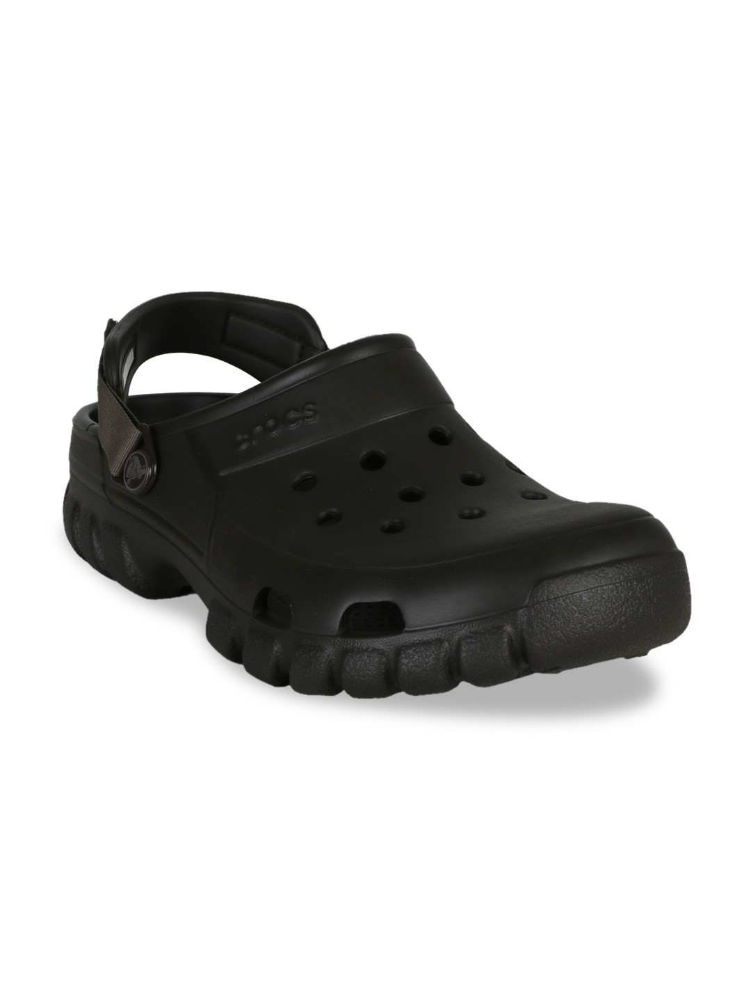 Buy Crocs Unisex Black Solid Clogs - Sandals for Unisex 12031976 | Myntra