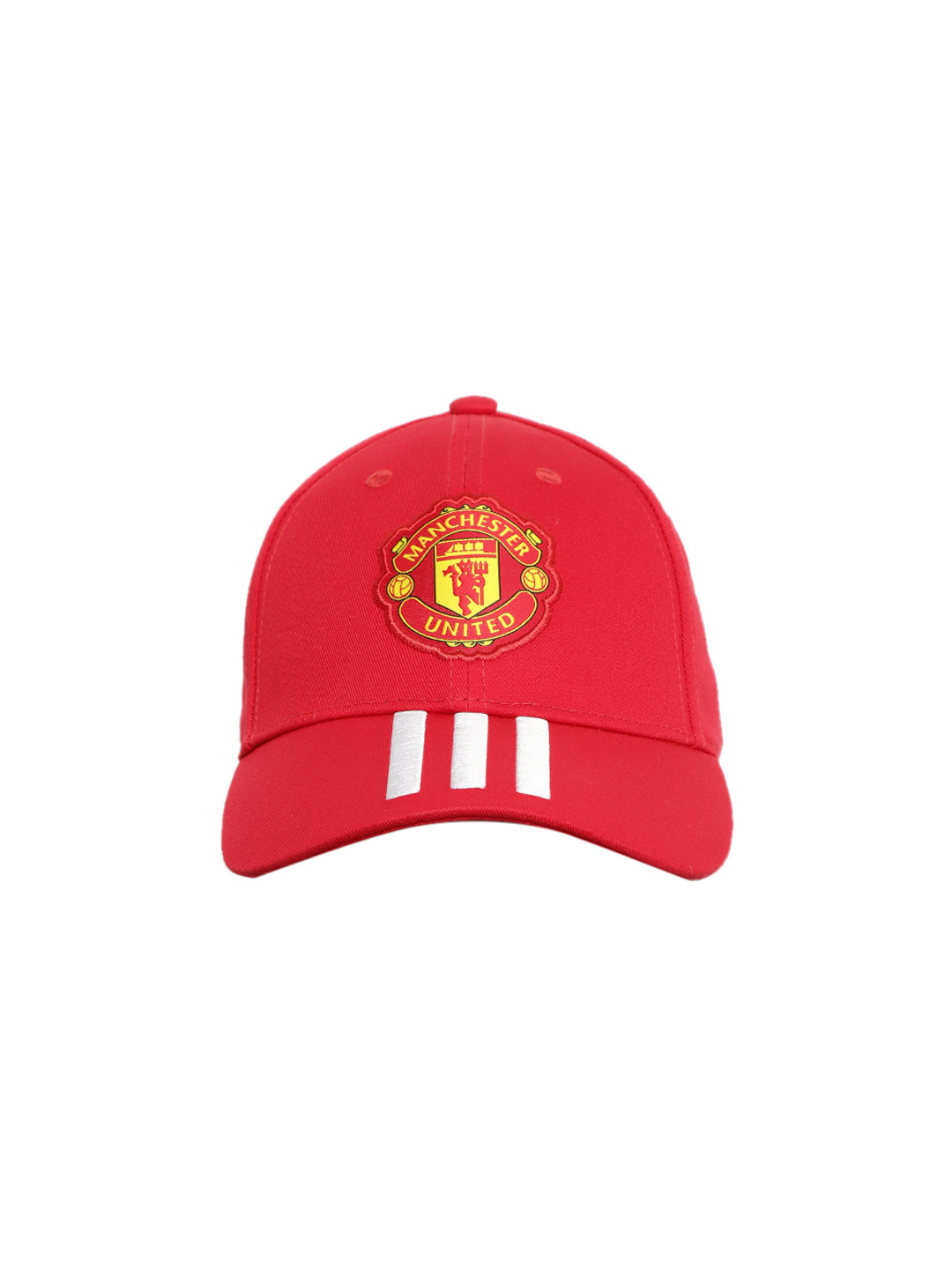 Buy ADIDAS Men Red & Yellow Manchester United Baseball Cap - Caps for ...