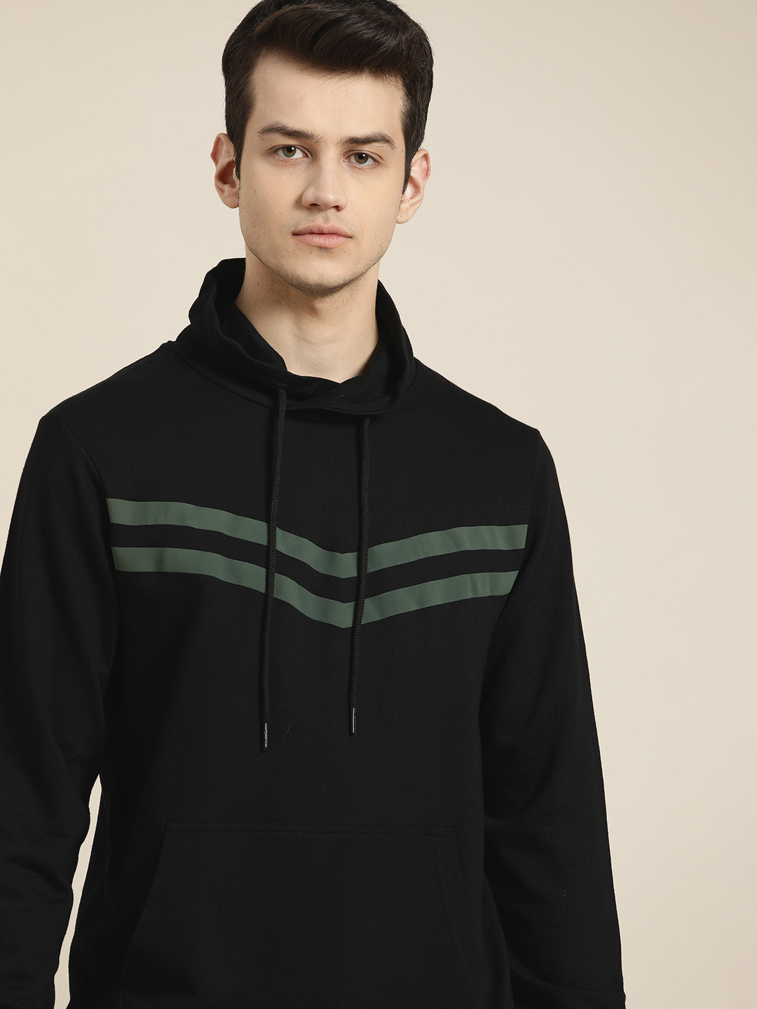 Buy INVICTUS Men Black Solid Sweatshirt - Sweatshirts for Men 12048612 ...