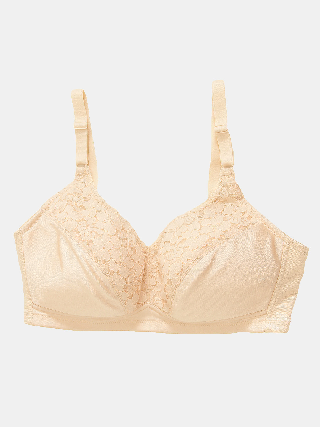 Buy Sabina Pink Self Design Non Wired Non Padded Everyday Bra - Bra for ...