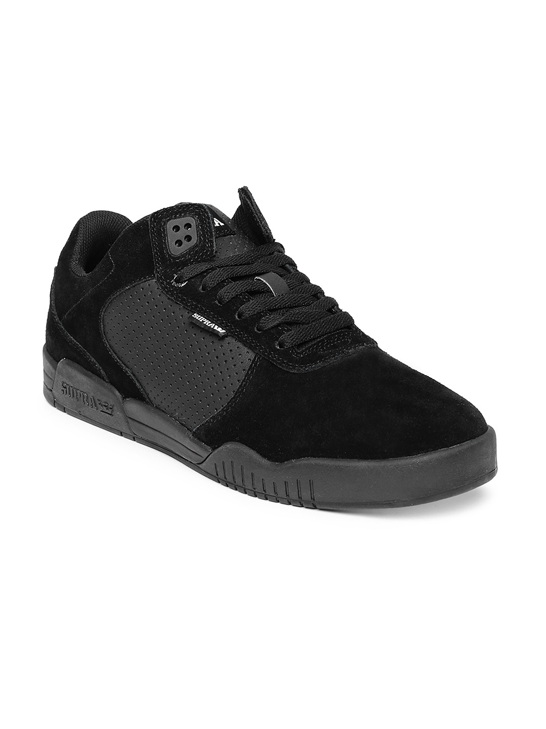 Buy Supra Men Black Suede Ellington Sneakers - Casual Shoes for Men ...