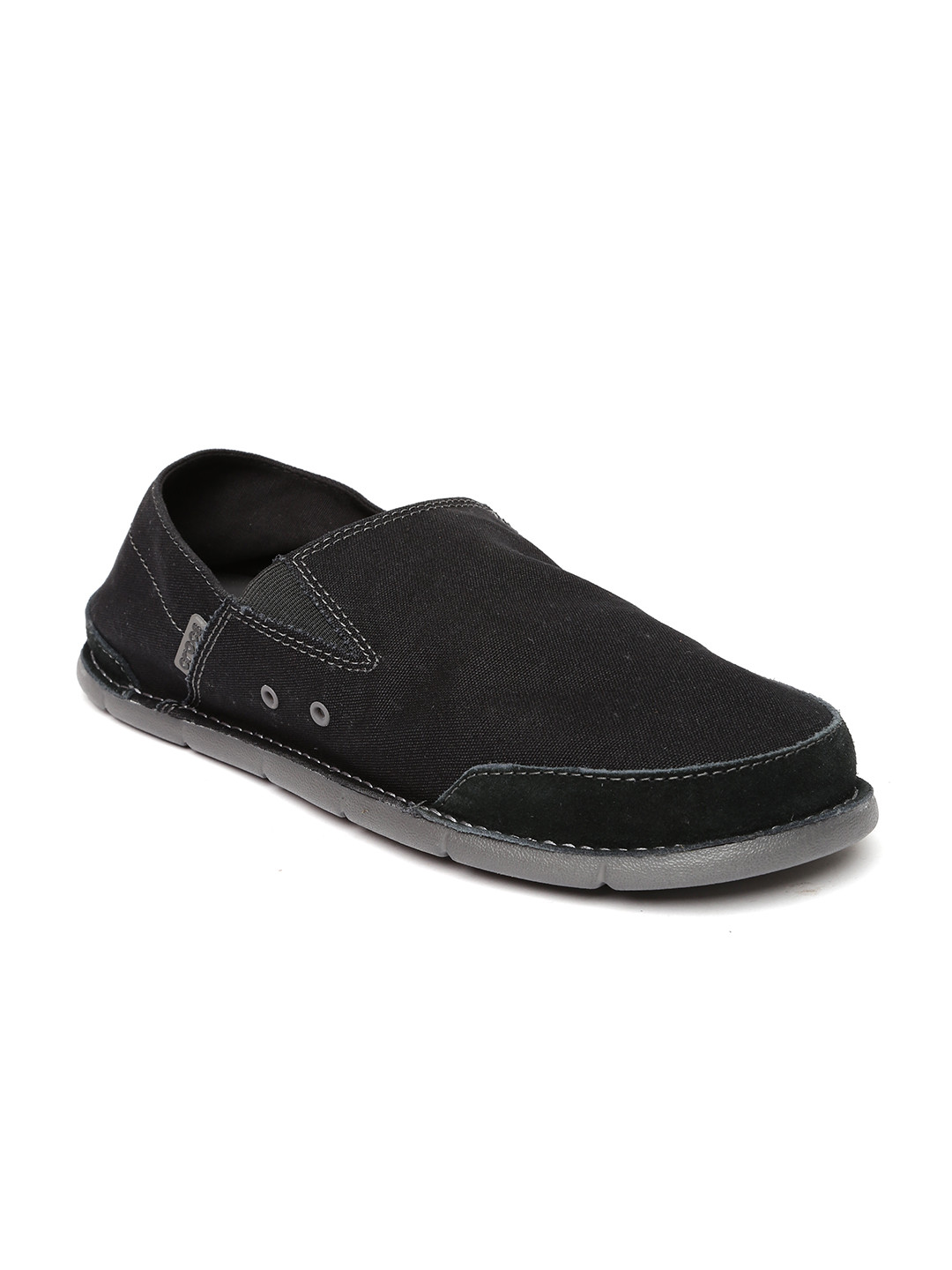 Buy Crocs Men Black Casual Shoes - Casual Shoes for Men 1206533 | Myntra