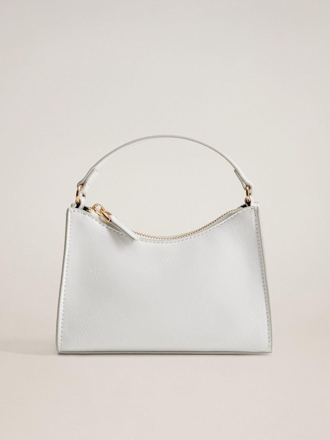 Buy MANGO White Solid Handheld Bag - Handbags for Women 12069758 | Myntra