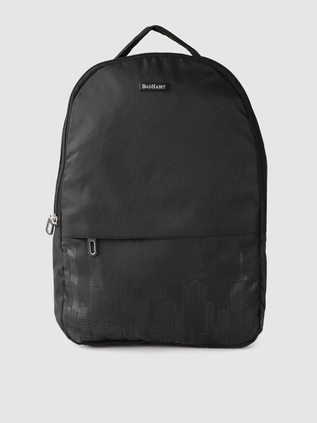 Buy BAD HABIT Unisex Black Graphic Backpack - Backpacks for Unisex 12229986 | Myntra