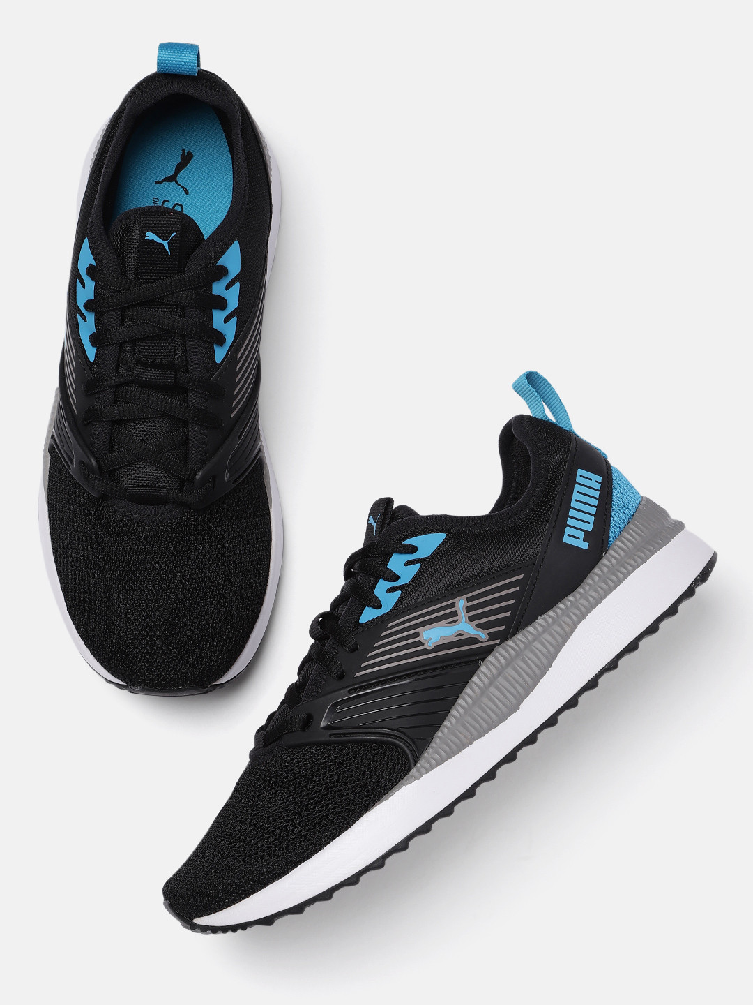 Buy Puma Unisex Black Pacer Next FFWD Running Shoes - Sports Shoes for ...