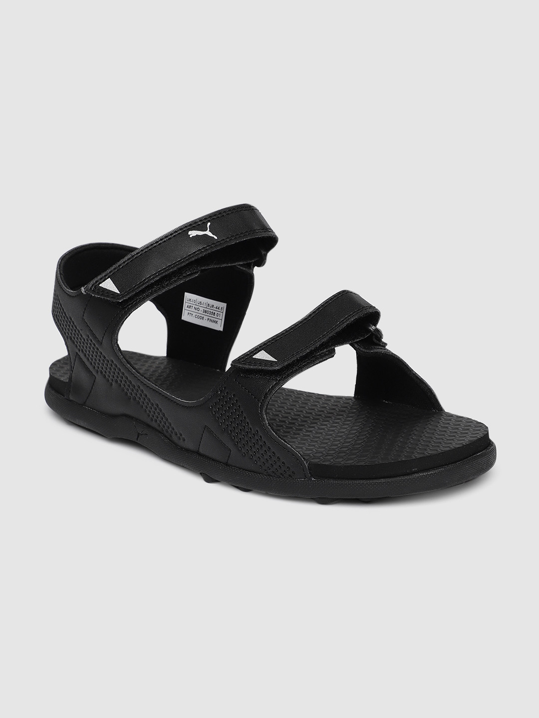 Buy Puma Men Black Street Walk Sports Sandals - Sandals for Men ...