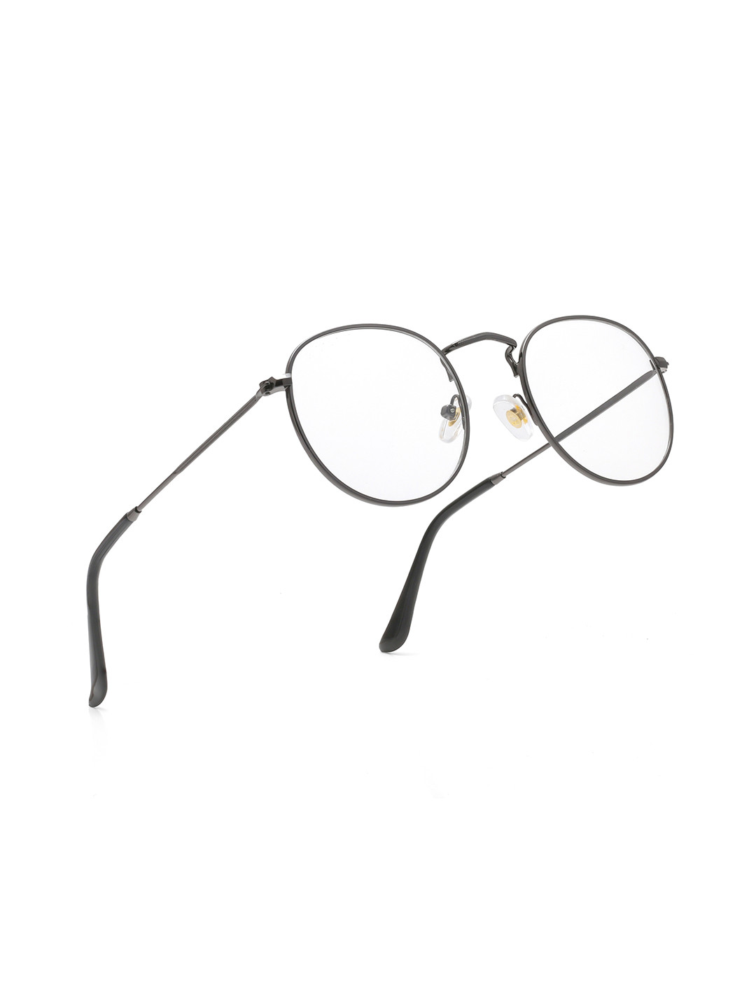 Buy ROYAL SON Unisex Black Solid Full Rim Round Frames RS007SF - Frames ...