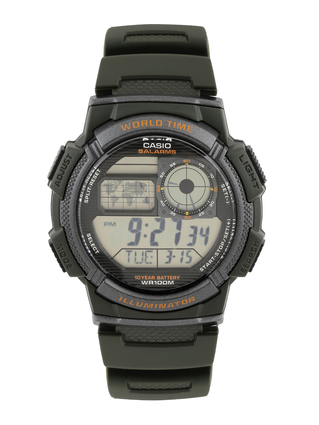 Buy Casio Youth Digital Men Black Digital Watch D119 AE 1000W 3AVDF ...