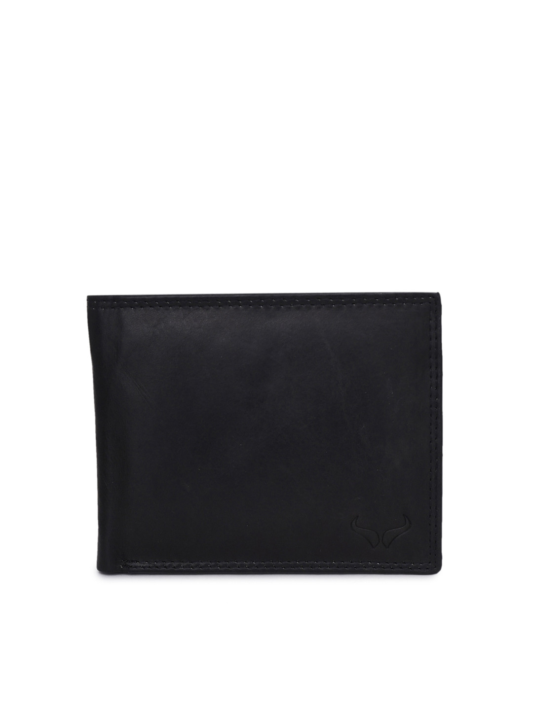 Buy Bern Men Black Solid Two Fold Wallet - Wallets for Men 12339628 ...