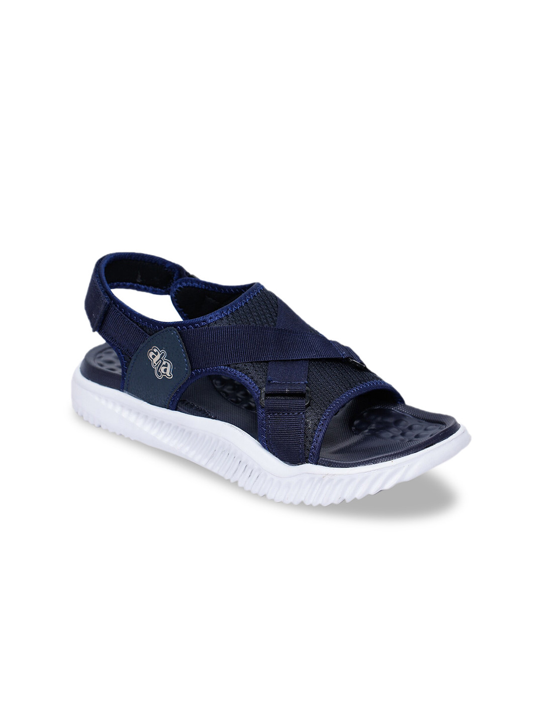 Buy Liberty Men Navy Blue Comfort Sandals - Sandals for Men 12344012 ...