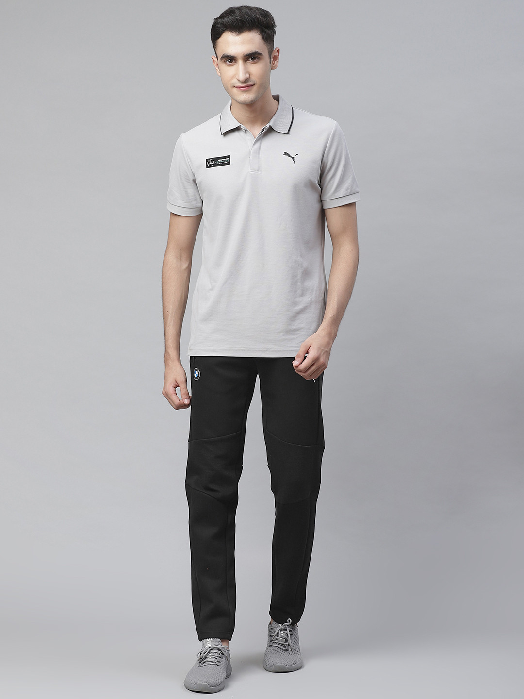 Buy PUMA Motorsport Men Black BMW OC Solid Motorsports Track Pants ...