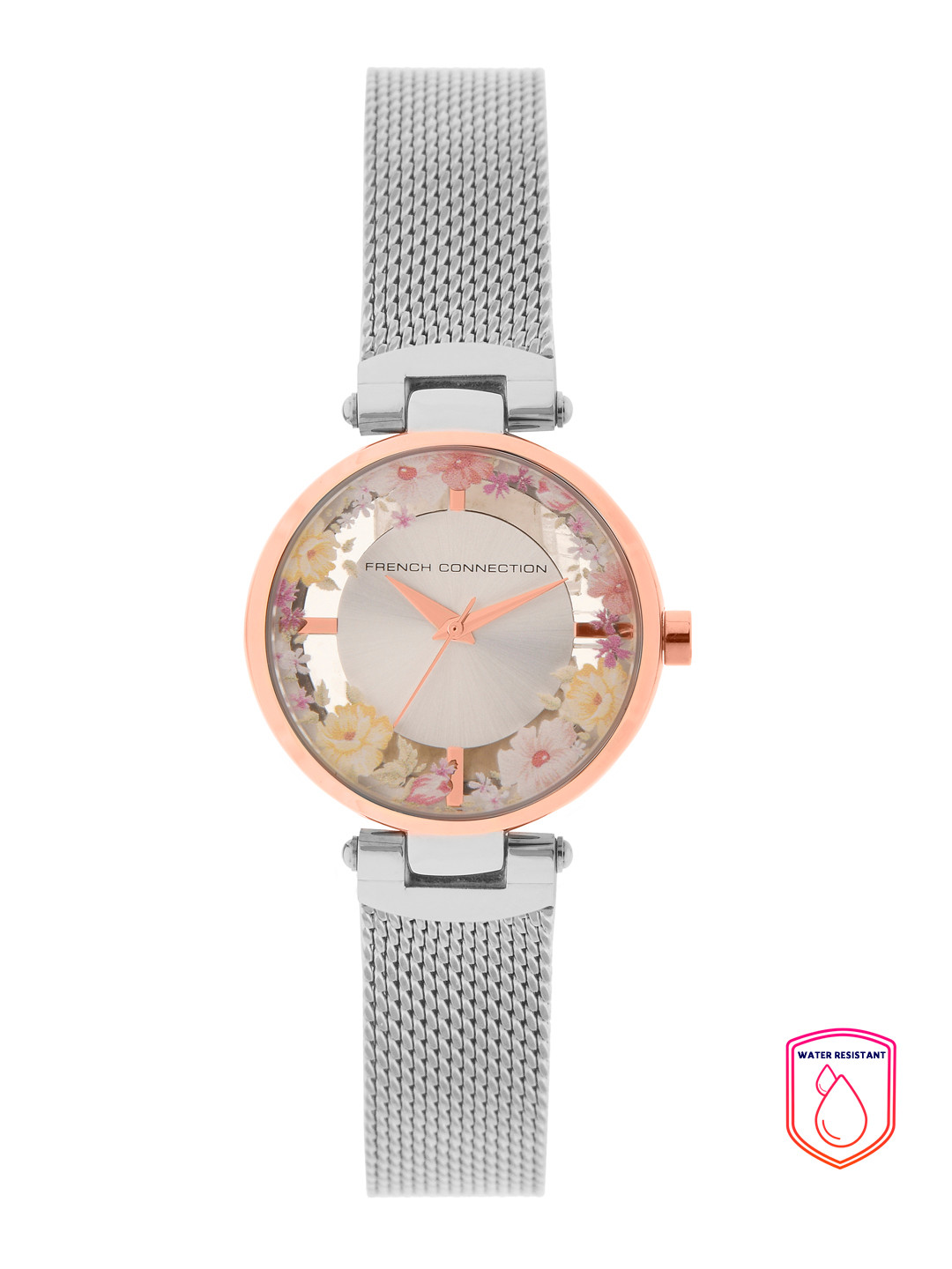 Buy French Connection Women Silver Toned Analogue Watch - Watches for ...