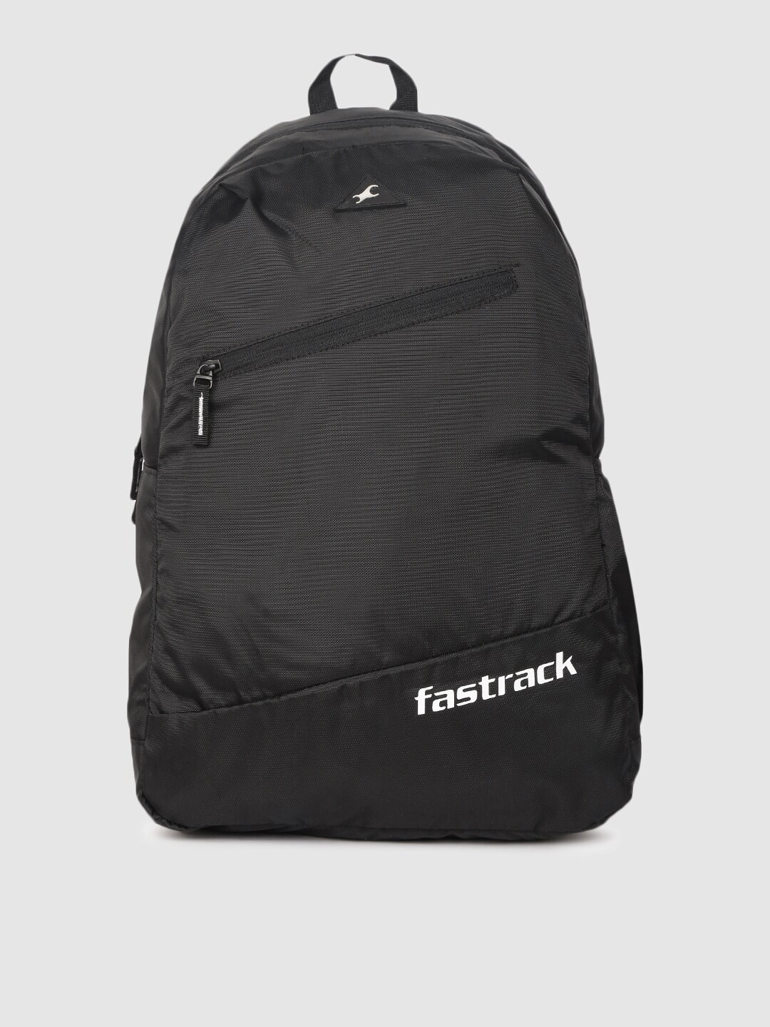 Buy Fastrack Men Black Brand Logo Backpack - Backpacks for Men 12361492 ...