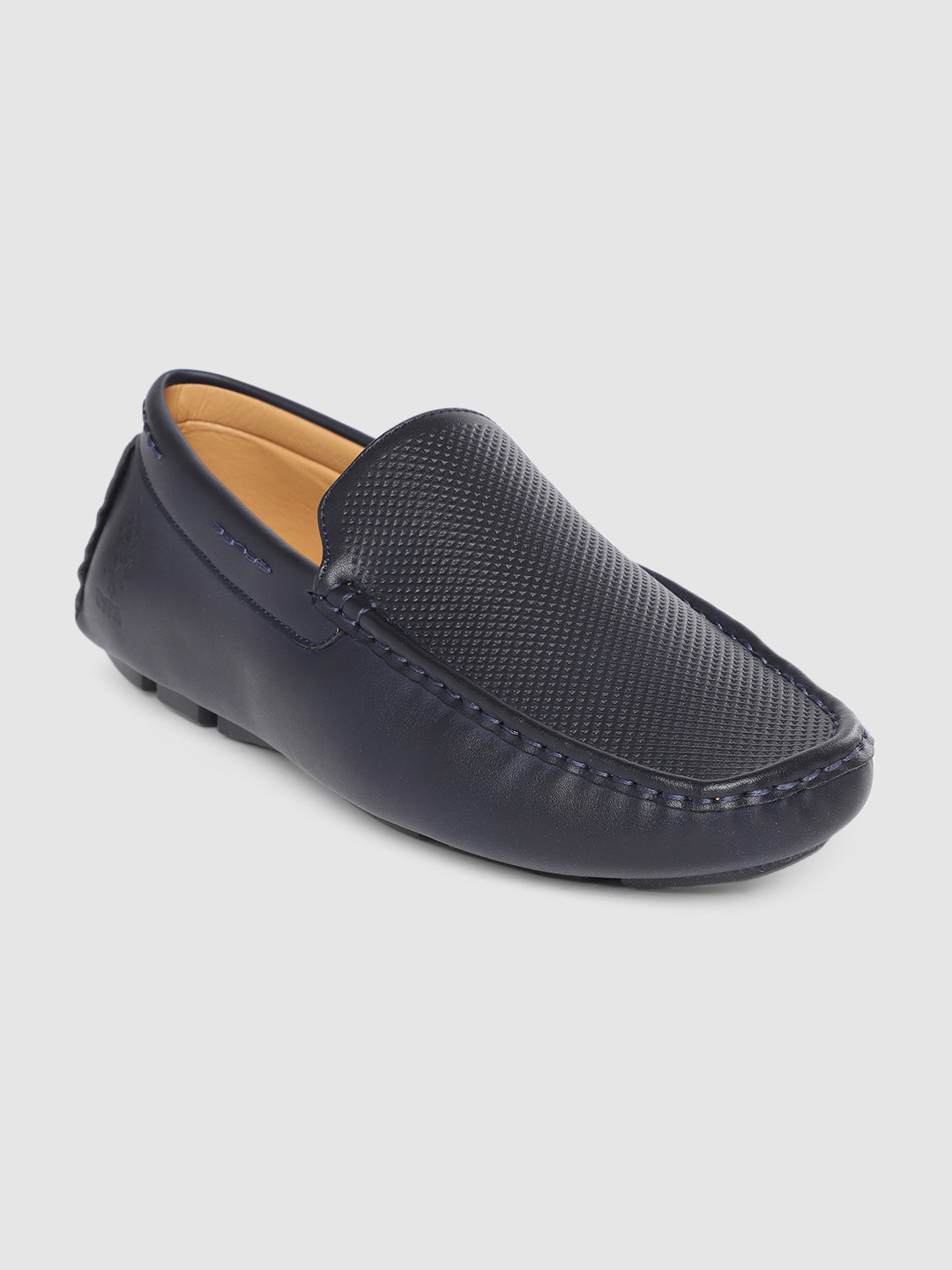 Buy U.S. Polo Assn. Men Navy Blue MARJAN Slip On Sneakers - Casual ...