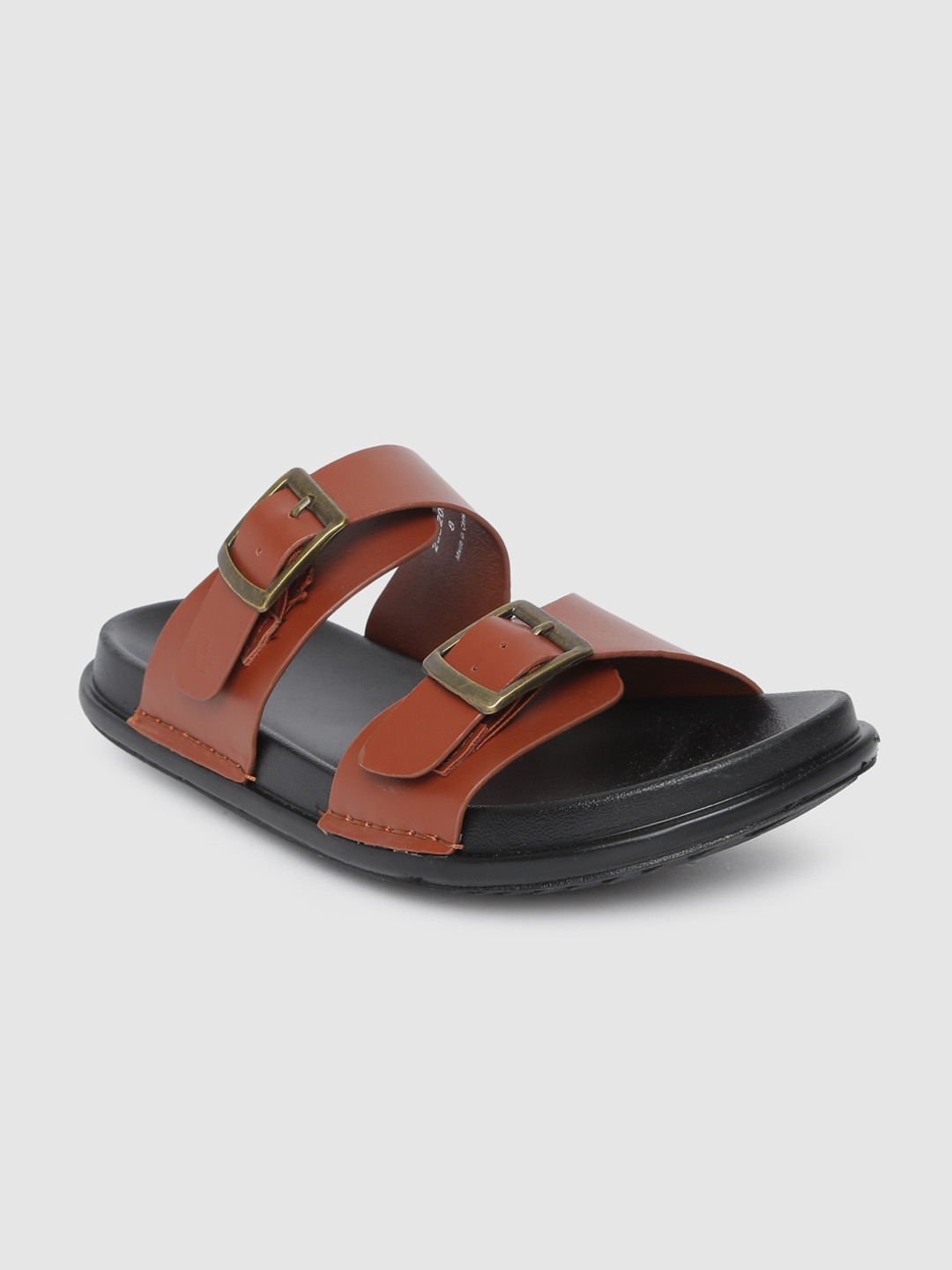 Buy Arrow Men Tan Brown Sandals - Sandals for Men 12370104 | Myntra