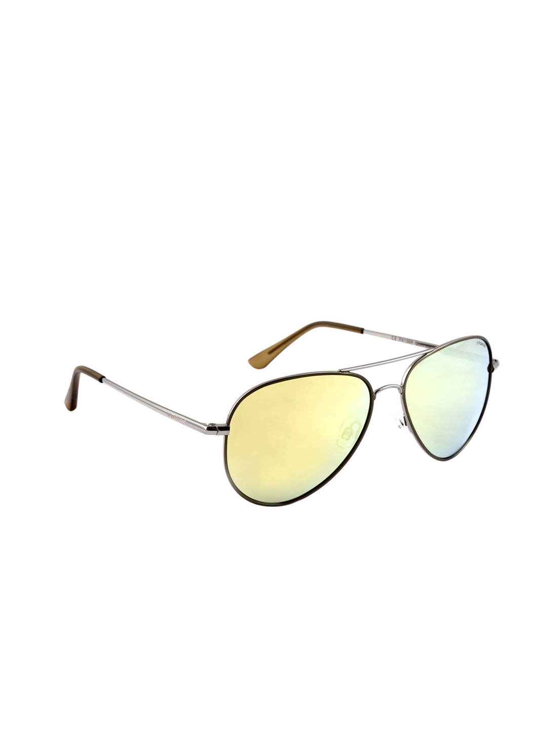 Buy Polaroid Unisex Mirrored Aviator Sunglasses P4139R - Sunglasses for ...