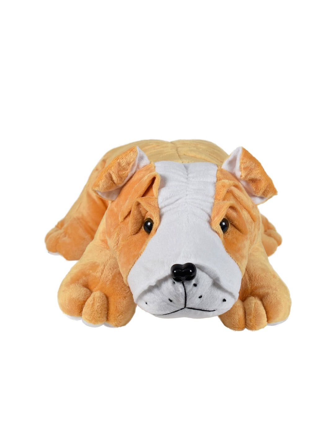 Buy Ultra Kids Brown & White Bull Dog Soft Toy - Soft Toys And Dolls ...