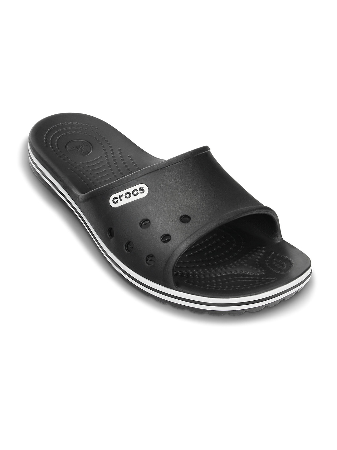 Buy Crocs Men Black Flip Flops - Flip Flops for Men 1243111 | Myntra