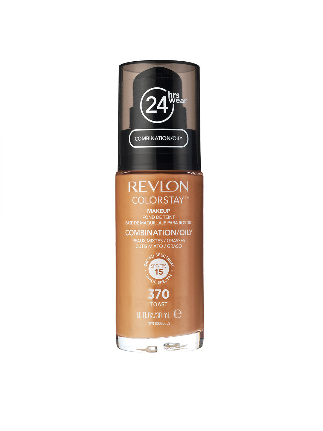 Buy Revlon Colorstay Make Up Combination Oily SPF 15 Toast - Foundation ...