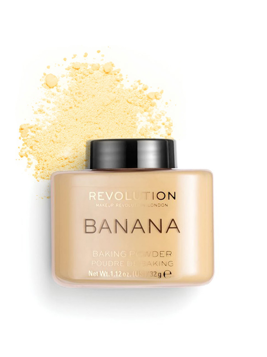 Buy Makeup Revolution Banana Loose Baking Powder 32 G - Compact for ...