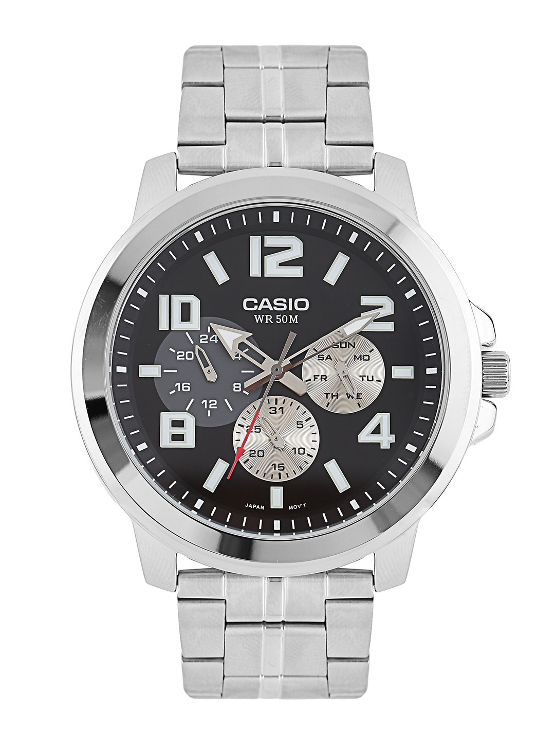 Buy CASIO Enticer Men Black Dial Watch (A1059) MTP X300D 1AVDF ...