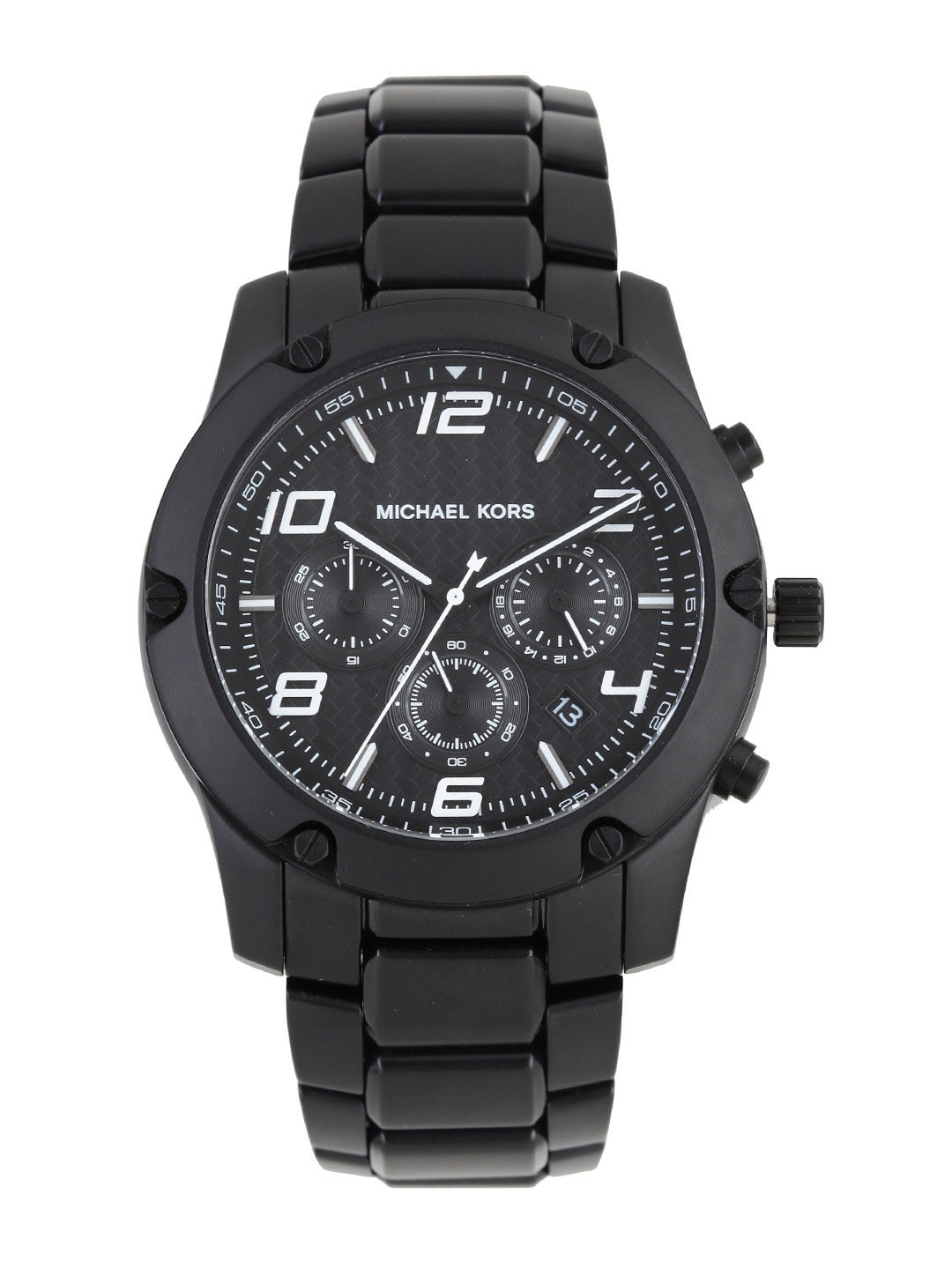 Buy Michael Kors Men Black Dial Chronograph Watch MK8473I - Watches for ...