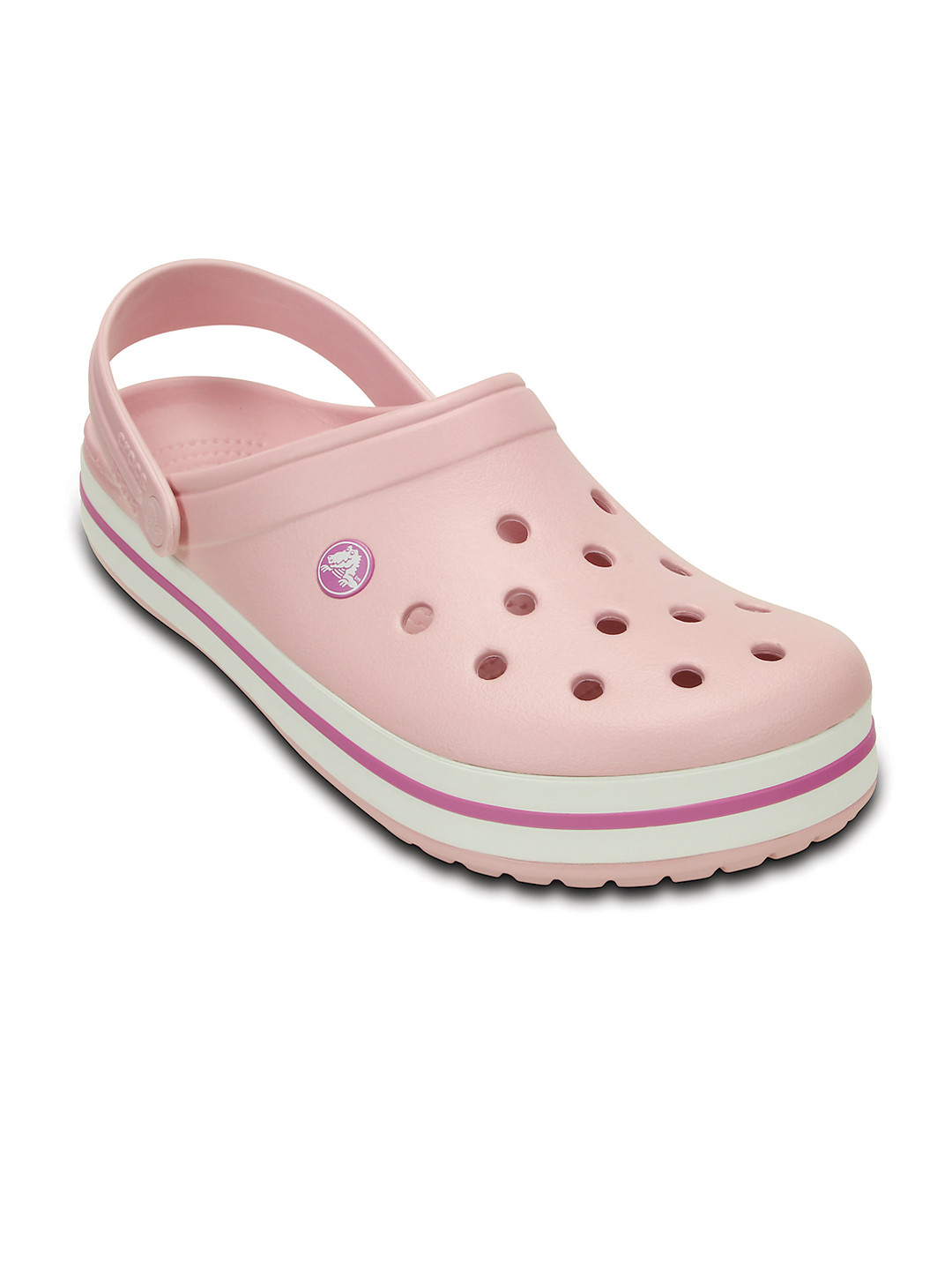 Buy Crocs Crocband Women Pink Clogs - Flip Flops for Women 1261405 | Myntra
