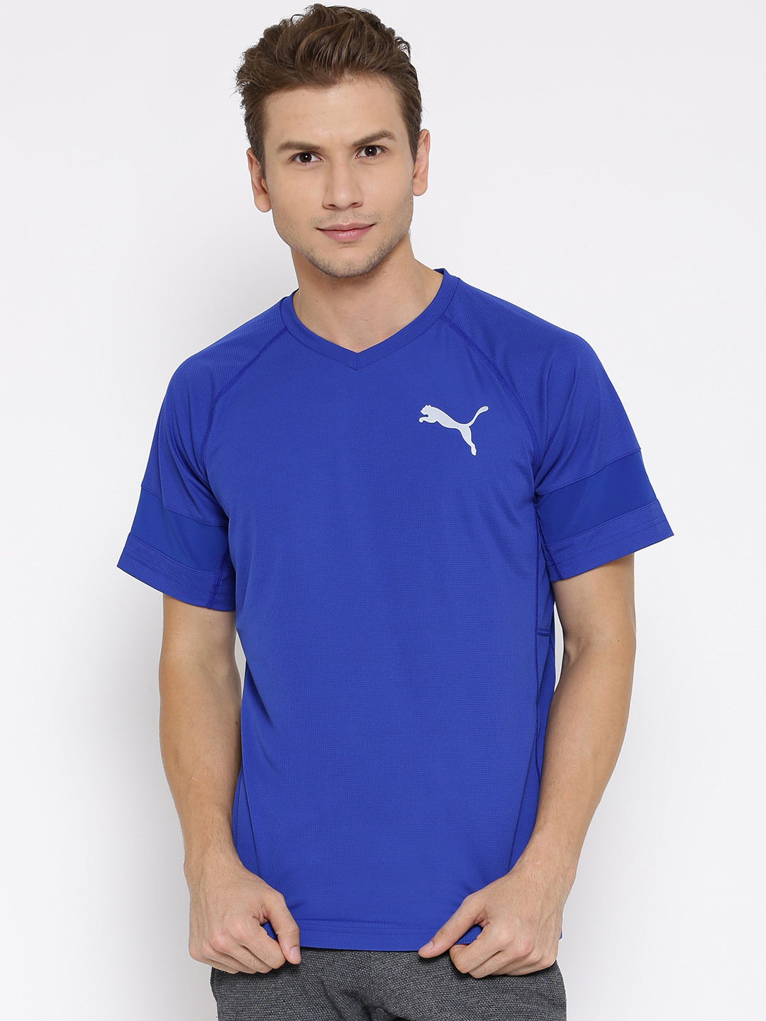 Buy Puma Blue PWRCOOLVENTHALO T Shirt - Tshirts for Men 1266567 | Myntra