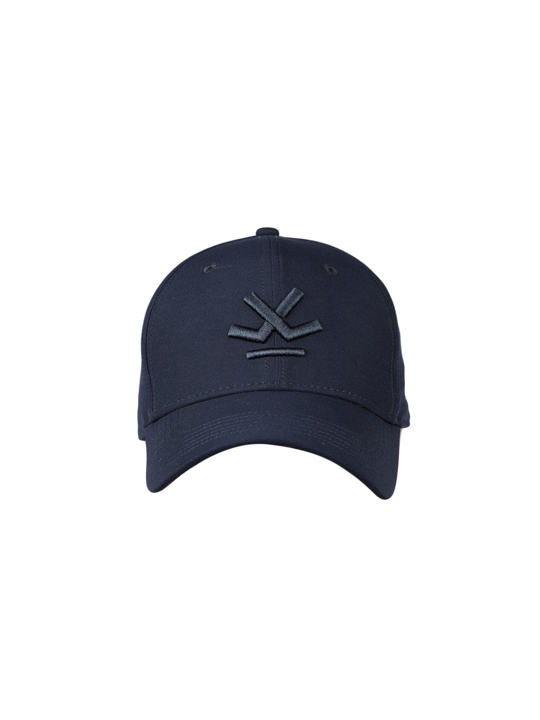 Buy WROGN Unisex Navy Blue Embroidered Baseball Cap - Caps for Unisex ...