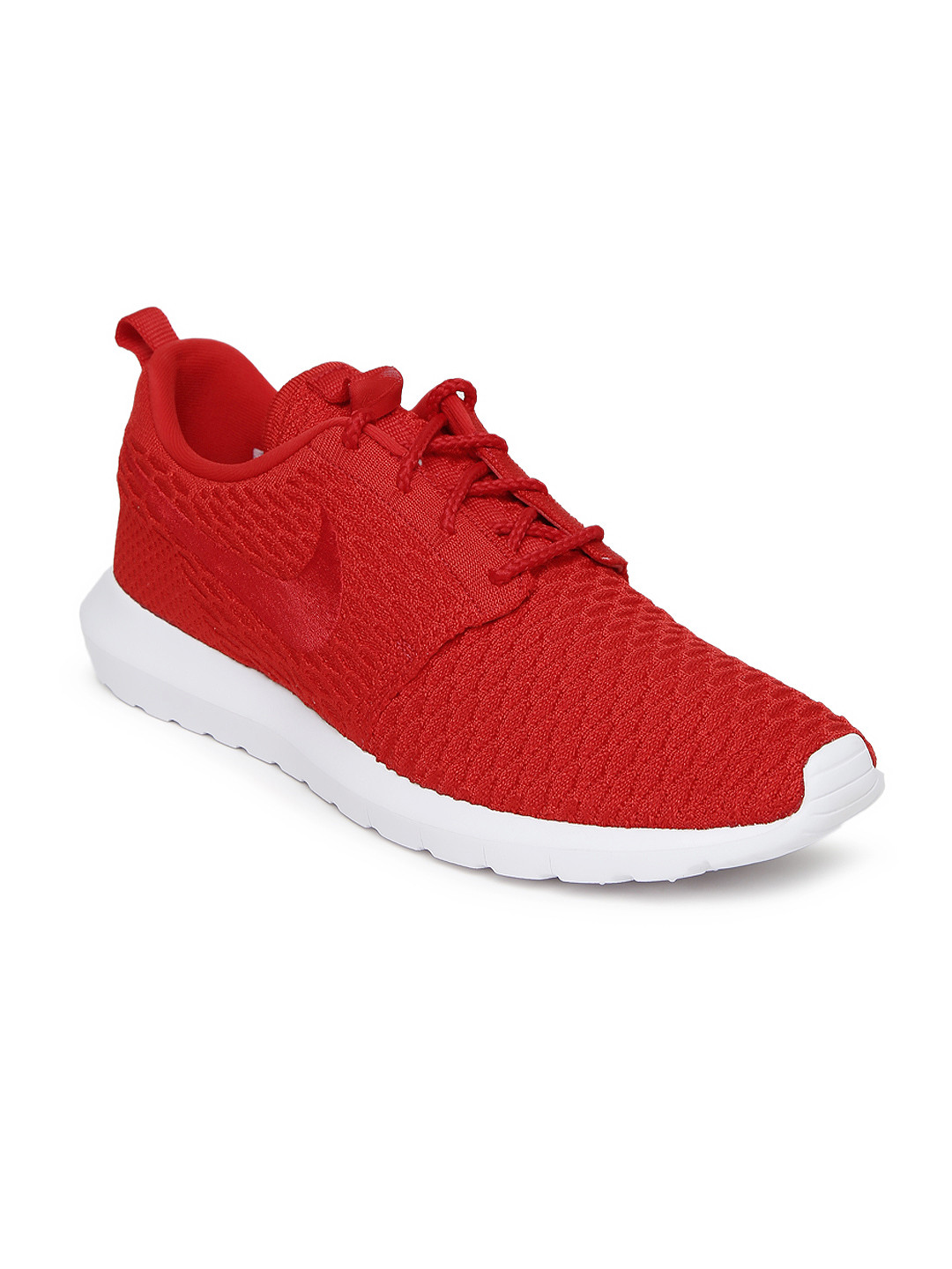 Buy Nike Men Red Roshe Flyknit NSW Casual Shoes - Casual Shoes for Men ...