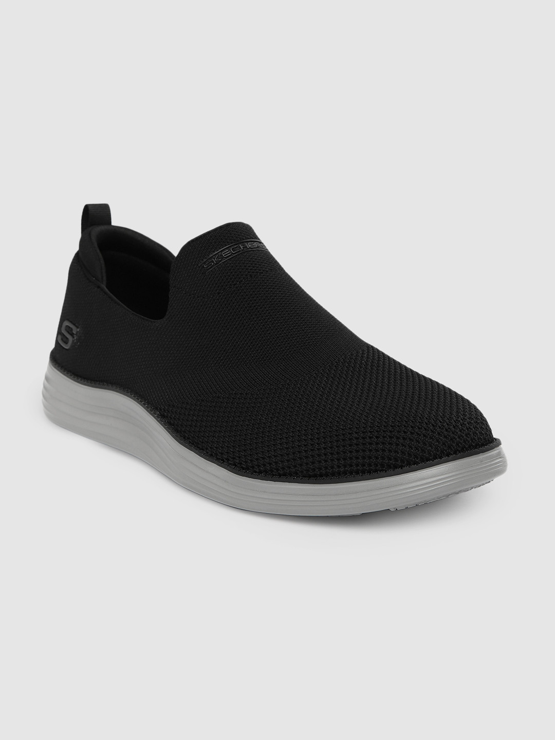 Buy Skechers Men Black STATUS 2.0 JULIANO Slip On Sneakers - Casual ...
