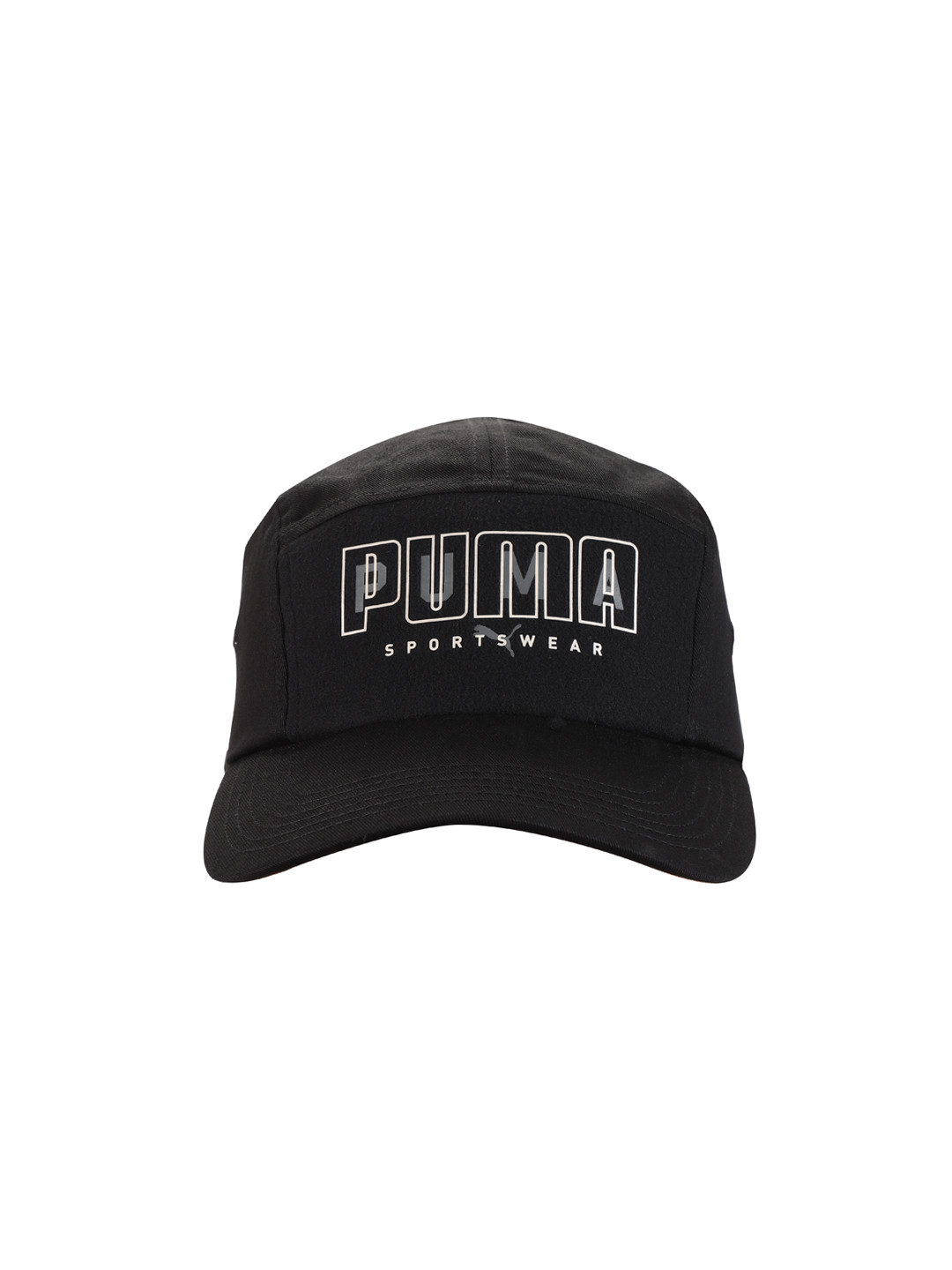 Buy Puma Unisex Black Cotton PUMA 5 Panel Snapback Cap - Caps for ...