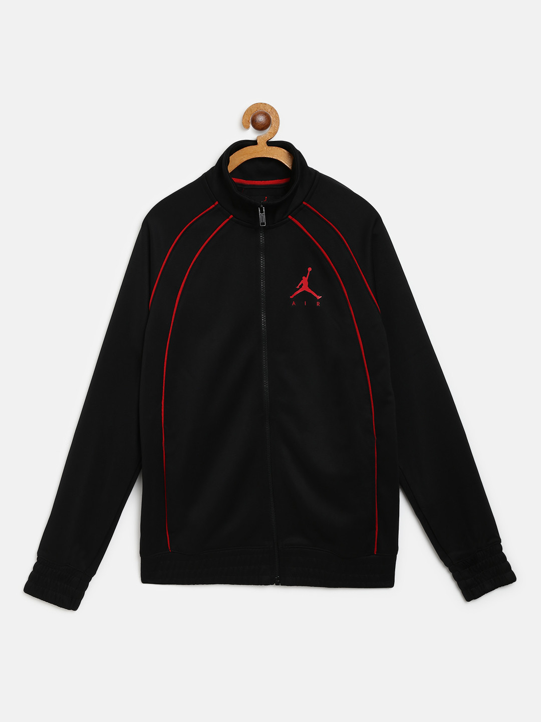 Buy Jordan Boys Black Solid Jumpman Air Suit Sporty Jacket - Jackets ...