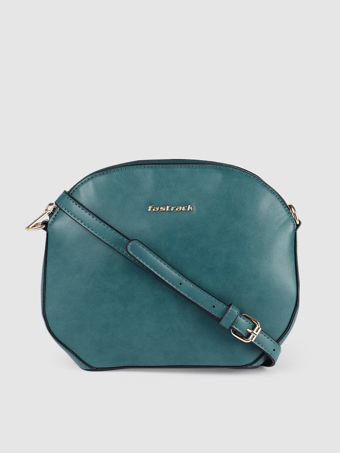 Buy Fastrack Teal Green Solid Sling Bag - Handbags for Women 12721664 ...