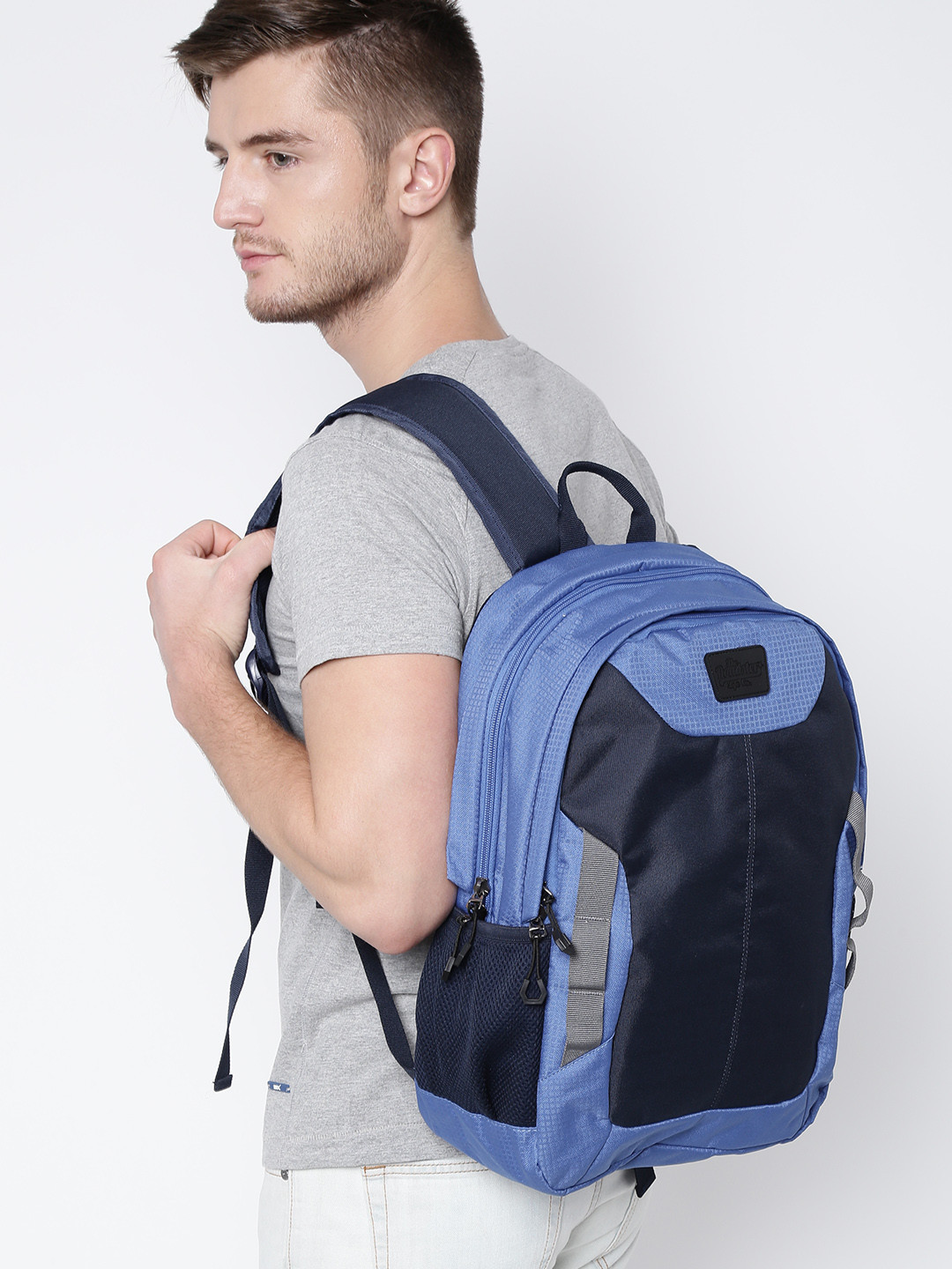 Buy Roadster Unisex Blue Backpack - Backpacks for Unisex 1280437 | Myntra