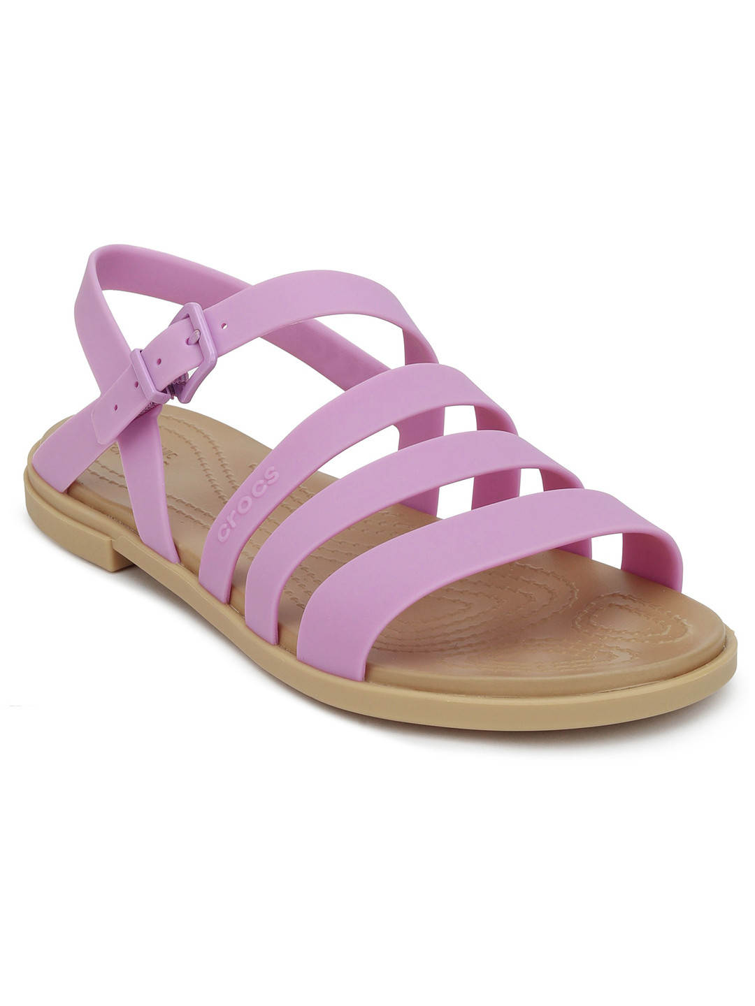 Buy Crocs Women Mauve Open Toe Flats - Flats for Women 12810244 | Myntra