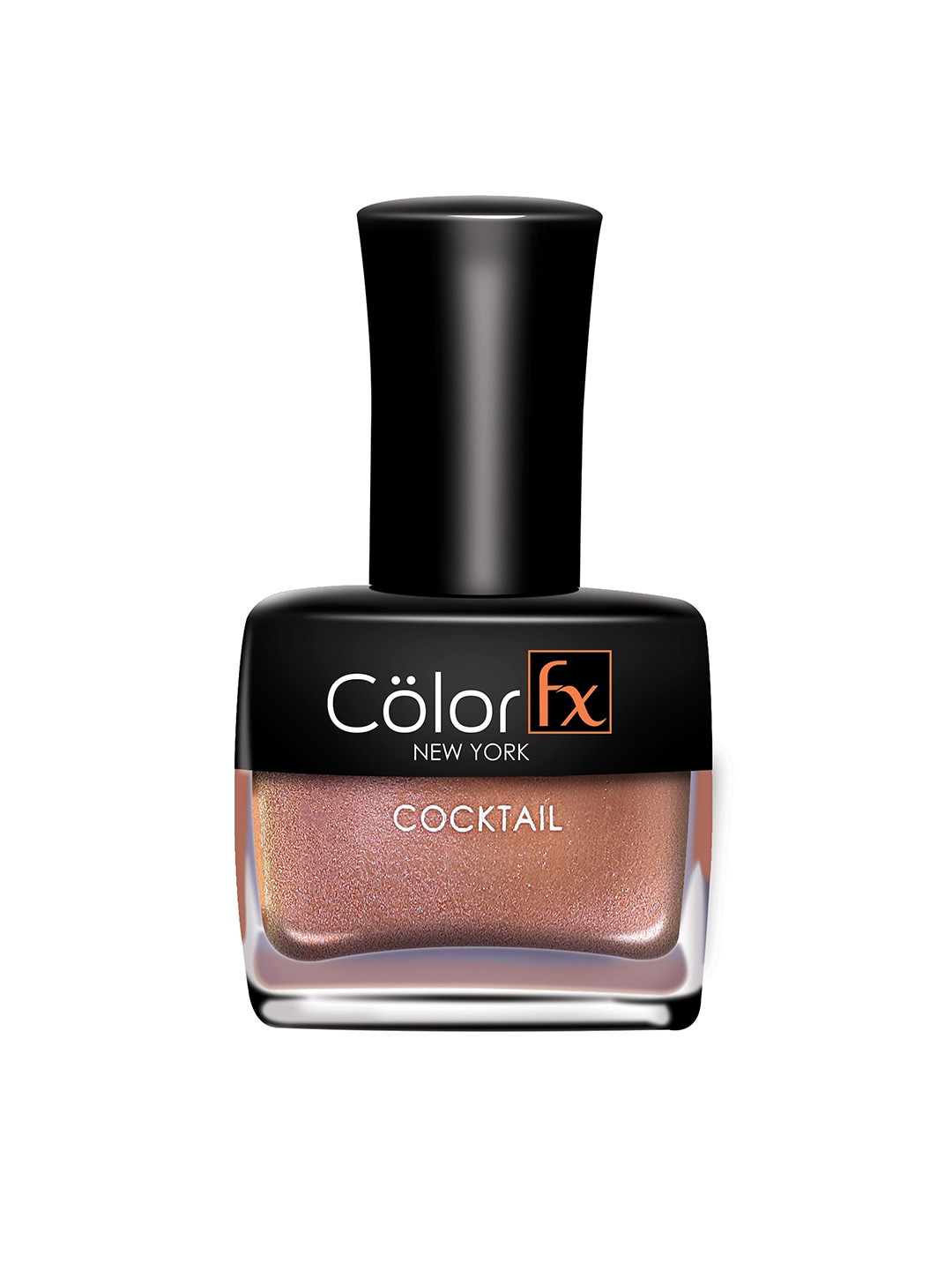 Buy Color Fx Cocktail Party Collection Nail Enamel Gold Shade 136 9 Ml ...