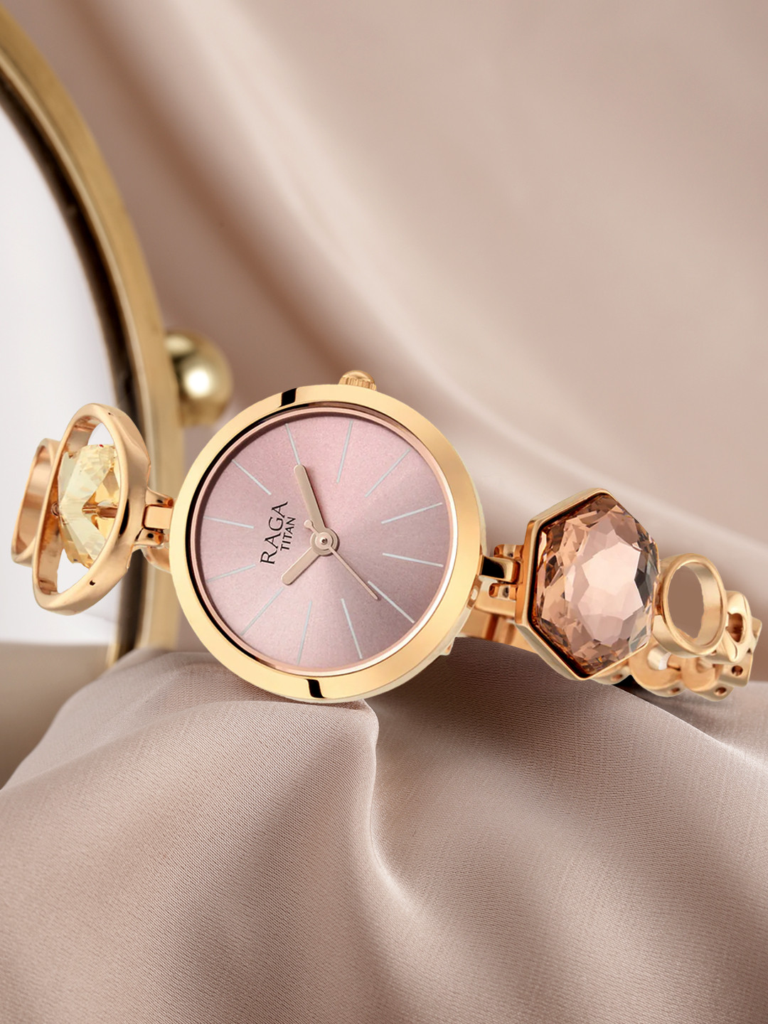 Buy Titan Women Pink Analogue Watch 2606WM09 - Watches for Women ...
