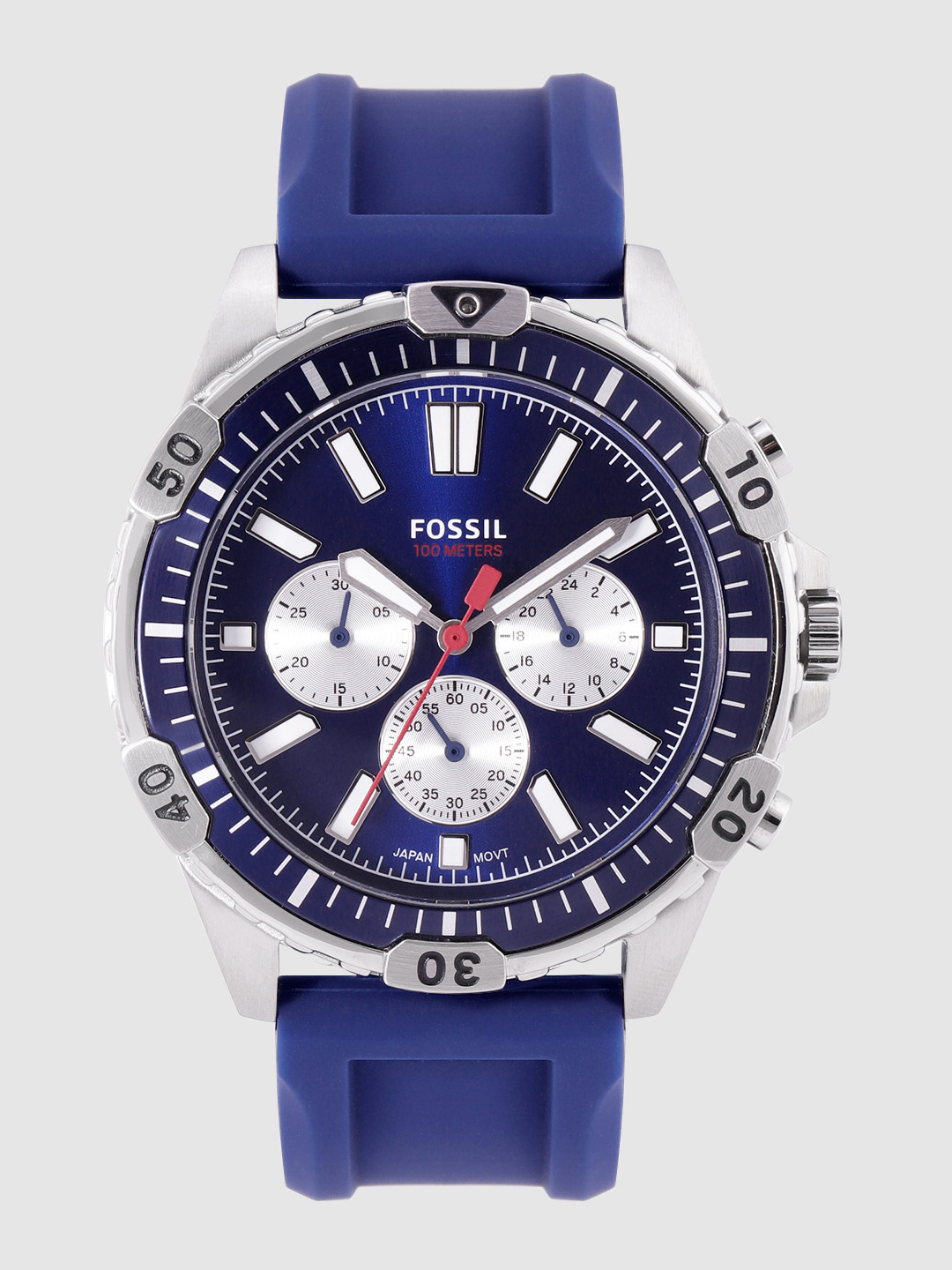 Buy Fossil Men Blue Analogue Watch FS5709 - Watches for Men 12864560 ...